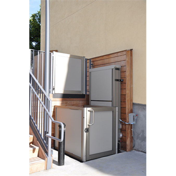BIM objects - Free download! Genesis OPAL - Vertical Platform Lifts ...