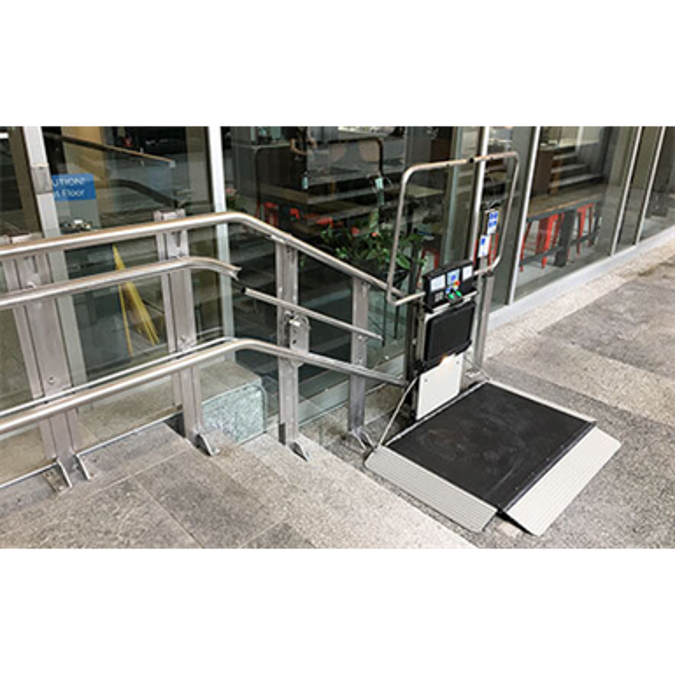 BIM objects - Free download! Artira - Inclined Platform Lift | BIMobject