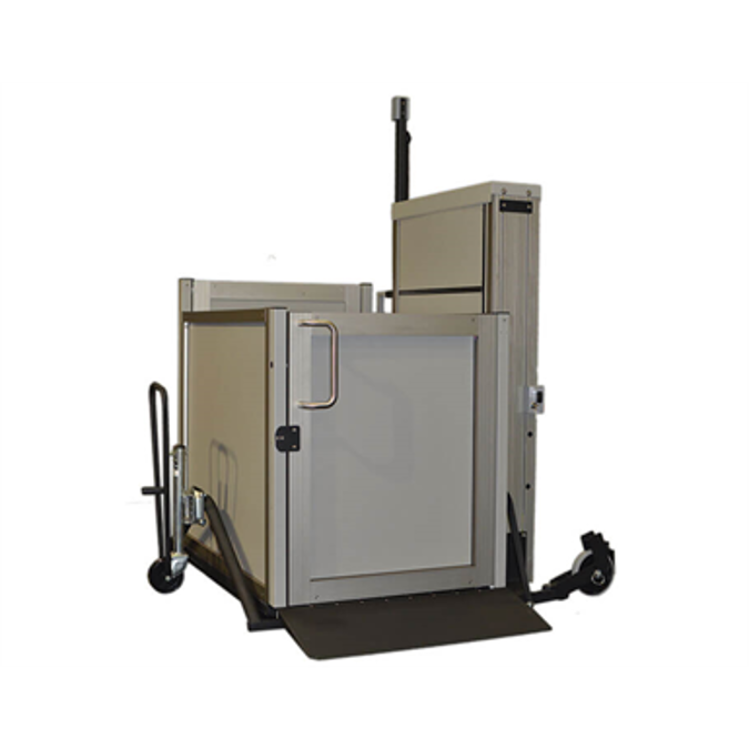 BIM objects - Free download! Genesis Staage - Portable Vertical Lift ...