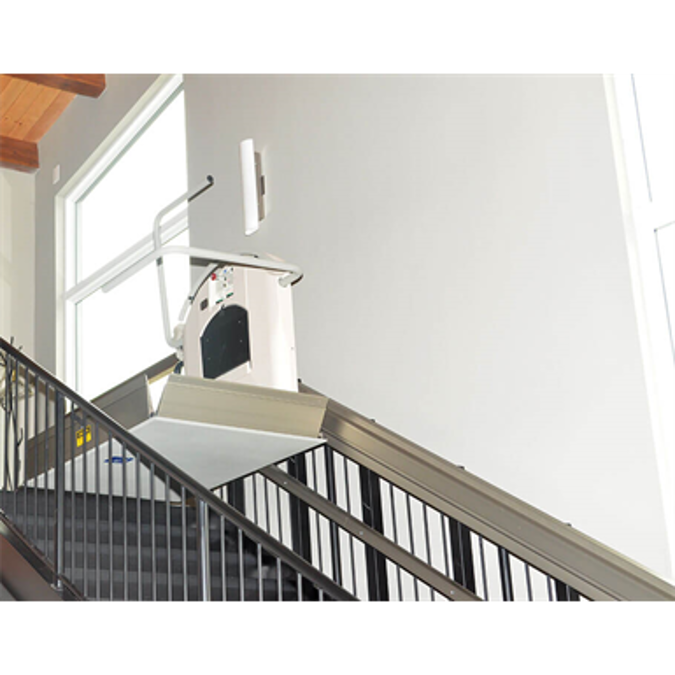 BIM objects - Free download! Xpress II - Inclined Platform Lift | BIMobject