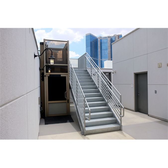 BIM objects - Free download! Genesis Enclosure - Vertical Platform ...
