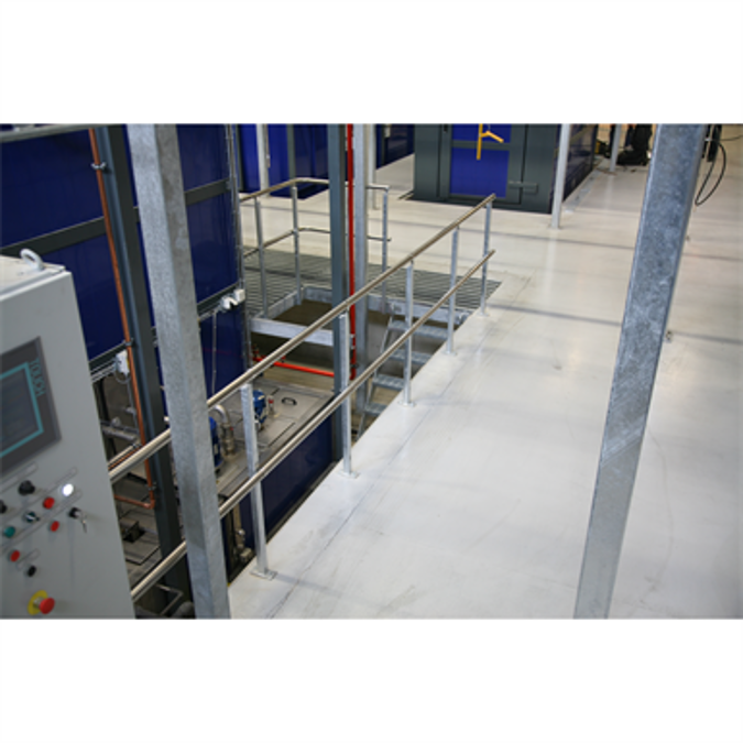 BIM objects - Free download! Sectional Railing Intermediate rail Top ...