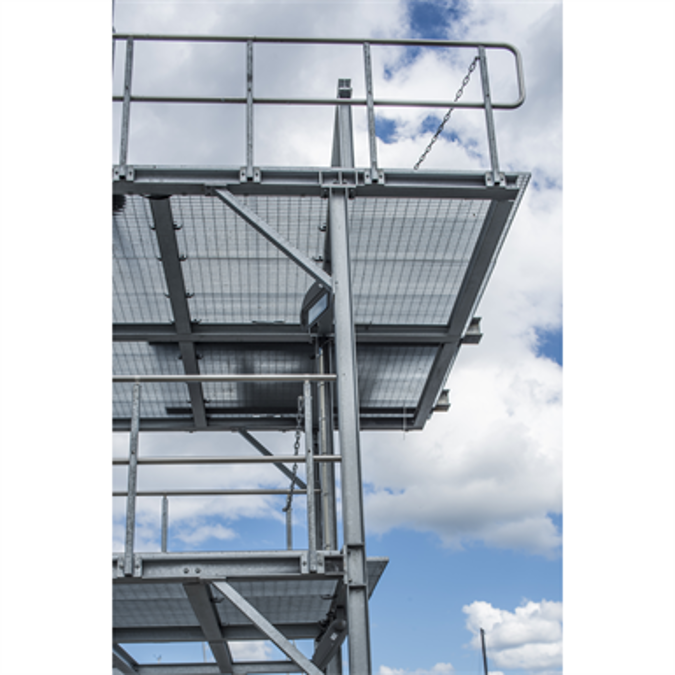 BIM objects - Free download! Sectional Railing Intermediate rail Side ...