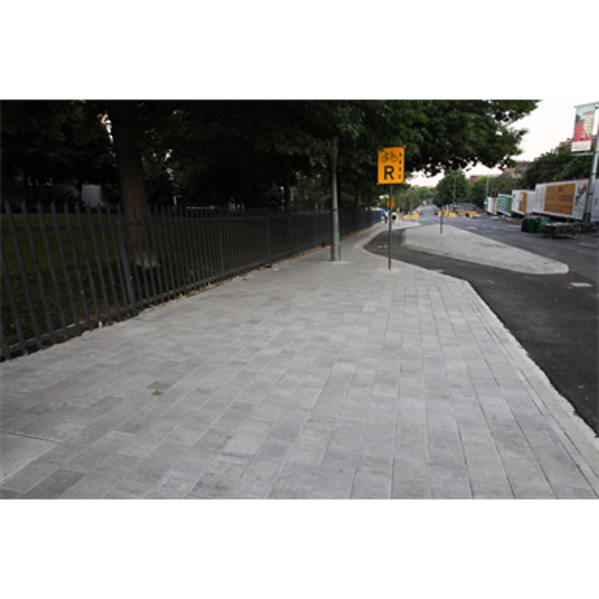 BIM objects - Free download! Urban Slimline Paver | BIMobject