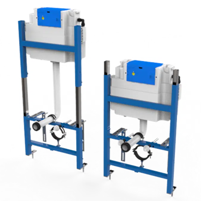 BIM objects - Free download! Illusion 'V' Wall-Hung WC Installation ...