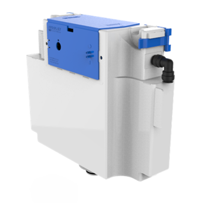 BIM objects - Free download! Vantage Front Access Concealed Cistern ...