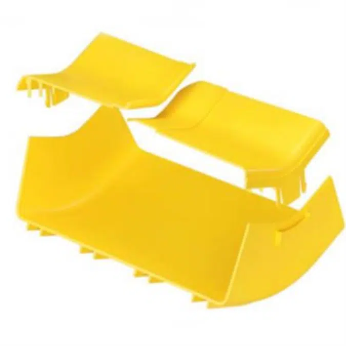 BIM objects - Free download! FiberRunner® Inside Vertical 45 ...