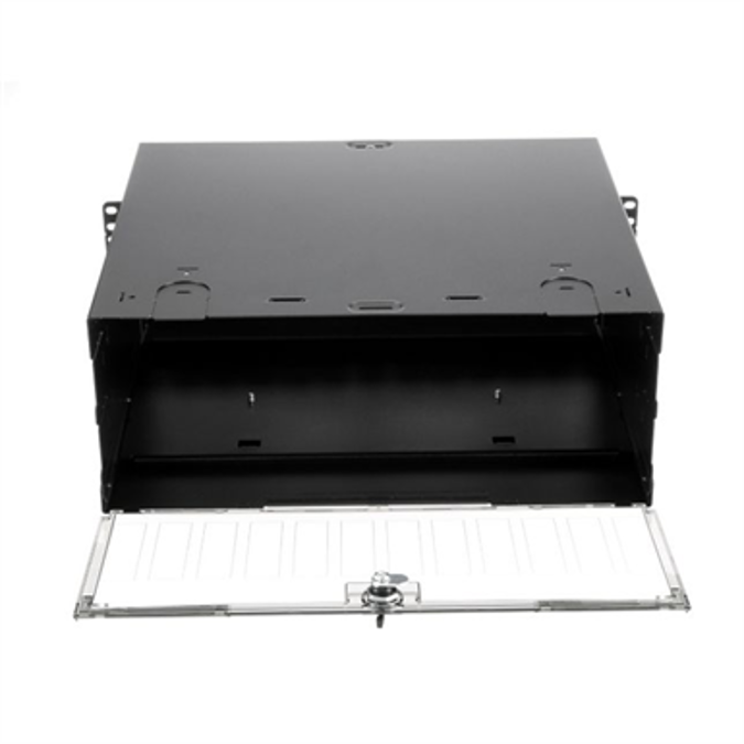 BIM objects - Free download! Rack Mount Fiber Enclosures, FCE4U | BIMobject