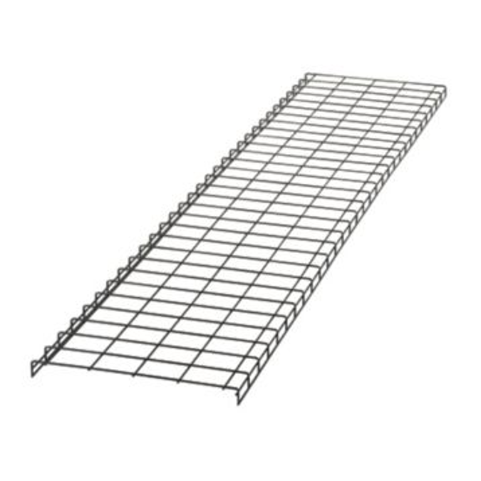 BIM objects - Free download! Wyr-Grid™ Cable Tray System - WG24BL10 ...