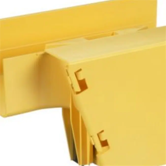 Objetos BIM - ¡Descarga gratis! FiberRunner® Vertical Tee - FRVT6X4YL ...