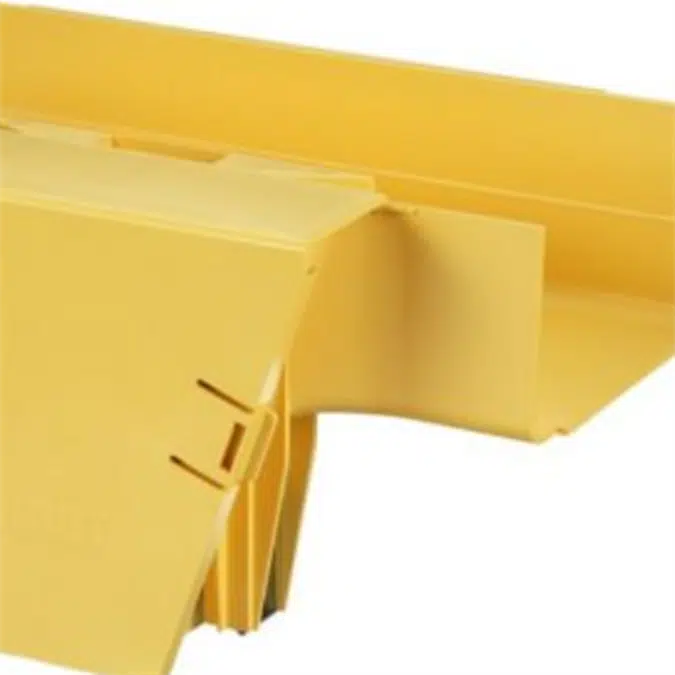 BIM objects - Free download! FiberRunner® Vertical Tee - FRVT6X4YL ...