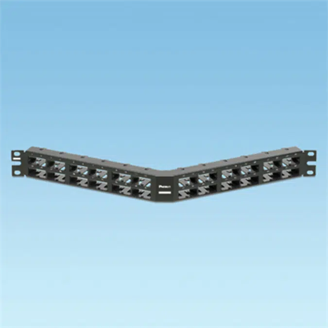 BIM objects - Free download! Patch Panels, 48 Port or 72 Port, Modular Angled or Flush Mount, HD ...