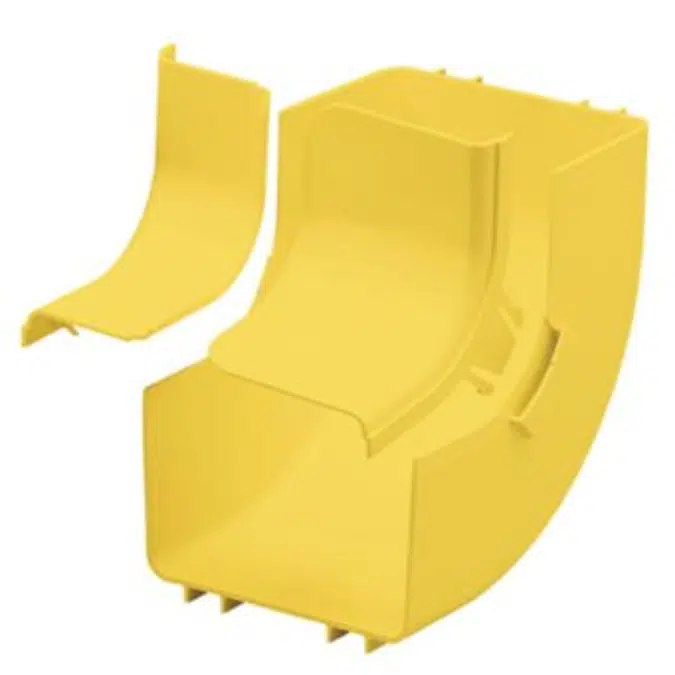 BIM objects - Free download! FiberRunner® Inside Vertical Right Angle ...