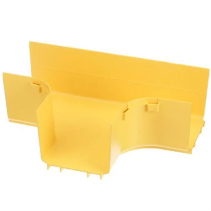 Objetos BIM - ¡Descarga gratis! FiberRunner® Horizontal Tee - FRT4X4YL ...