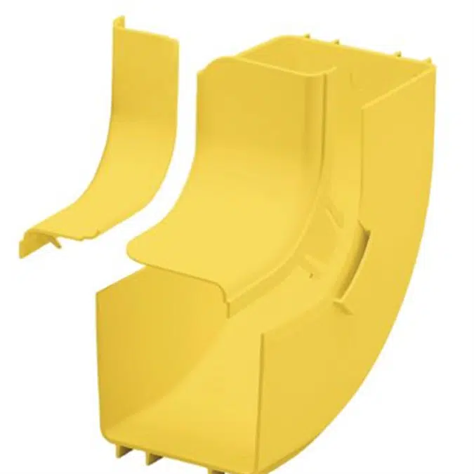 BIM objects - Free download! FiberRunner® Inside Vertical Right Angle ...