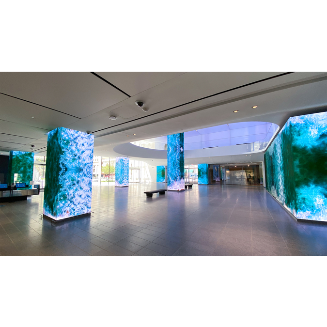 BIM objects - Free download! BRILLIANT™ Interior LED Display | BIMobject