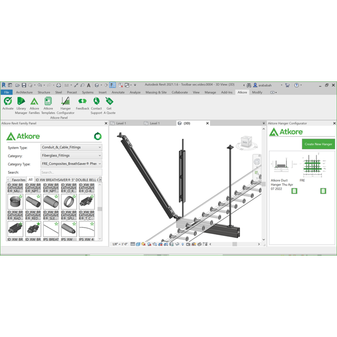 BIM objects - Free download! Atkore™ BIM Toolbar | BIMobject