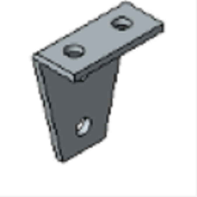 BIM objects - Free download! 4 Hole, 90° Angle – General Fittings ...