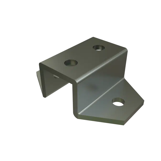 BIM objects - Free download! P2326 - 6 Hole, "U" Shape Fitting | BIMobject