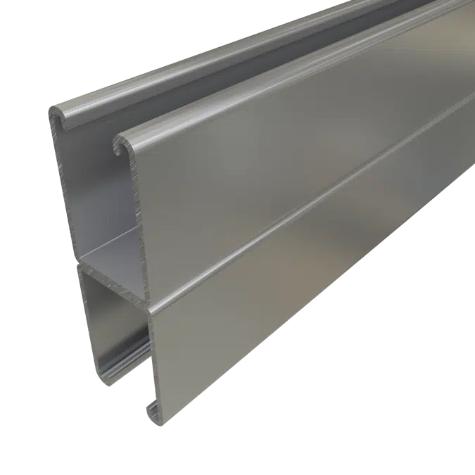 BIM objects - Free download! P5501 - 1-5/8" x 4 7/8", 12 Gauge, Back-to ...