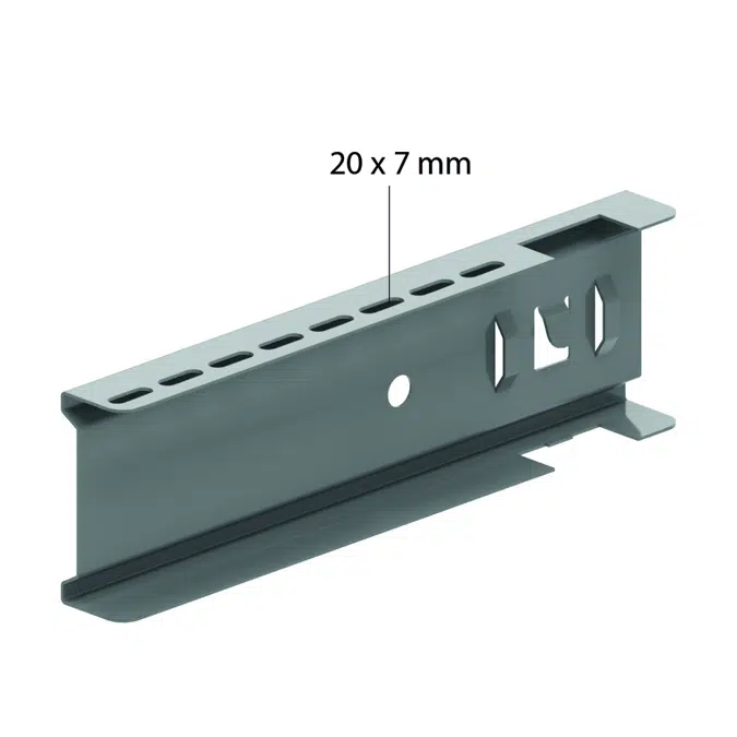Objetos BIM - ¡Descarga gratis! Snap-in bracket - KCL | BIMobject