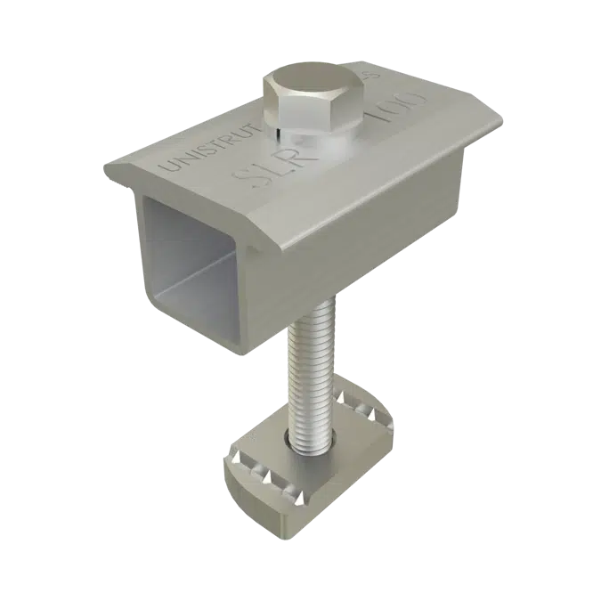 BIM objects - Free download! SLR100 - Aluminum Anodized Middle Clamp ...