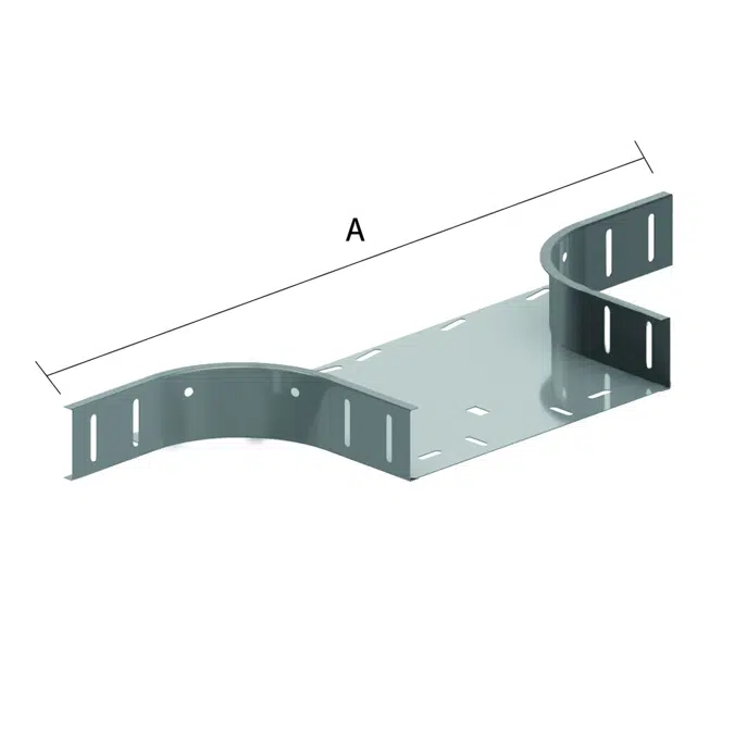 BIM objects - Free download! Horizontal adapter 90° - I6AS | BIMobject