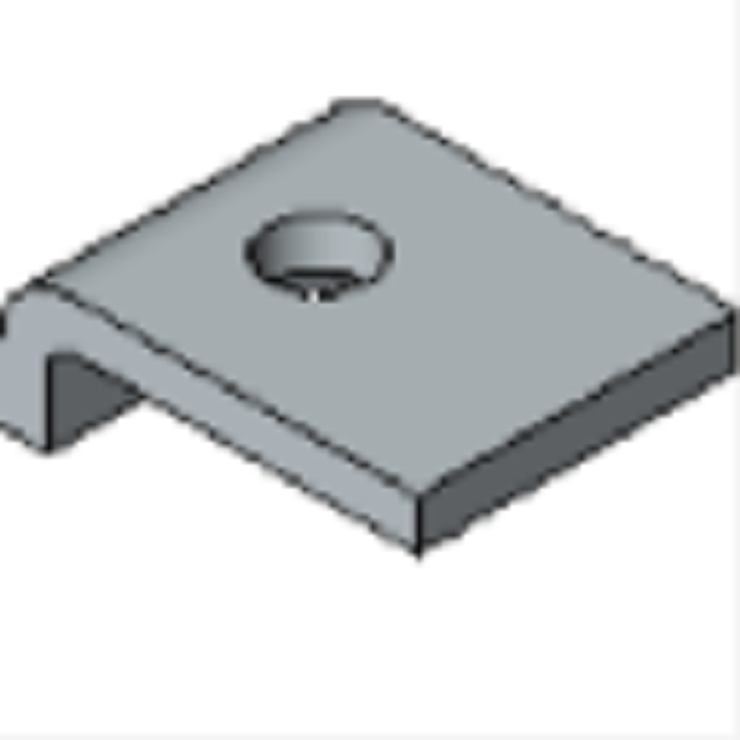 BIM objects - Free download! Beam Clamps – General Fittings - P1386 ...