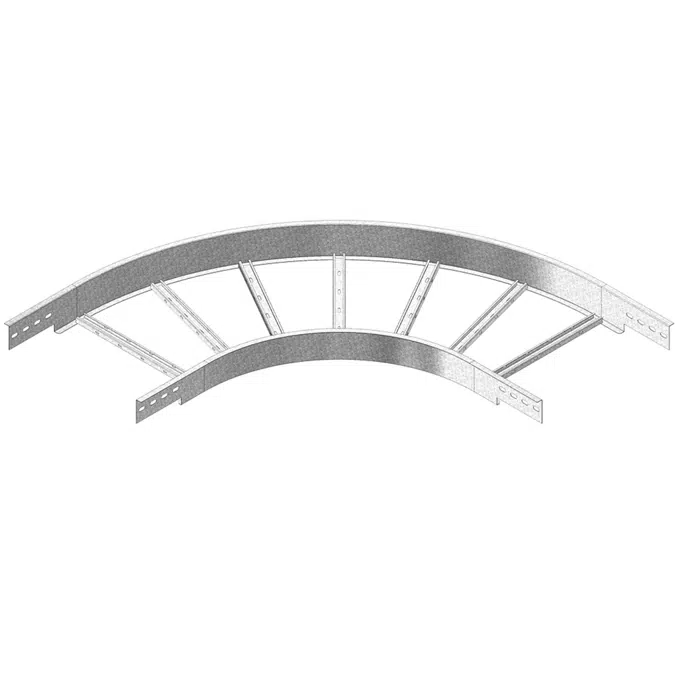 BIM objects - Free download! Horizontal bend for KLW - KLWB | BIMobject