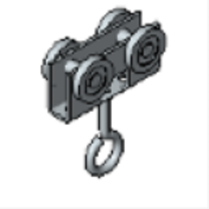 Objetos Bim - Download gratuito Trolley Assembly – General Fittings ...