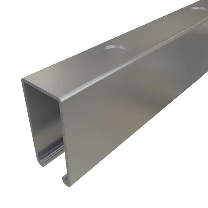 BIM objects - Free download! P5000KO - 1-5/8" x 3-1/4", 12 Gauge; Knock ...