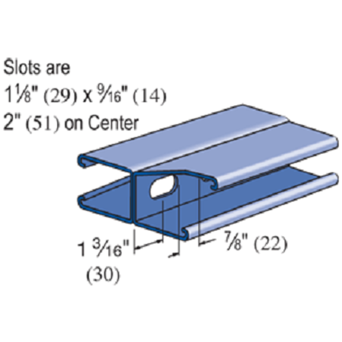 BIM objects - Free download! Unistrut - 1-5⁄8” Framing System – Channel ...