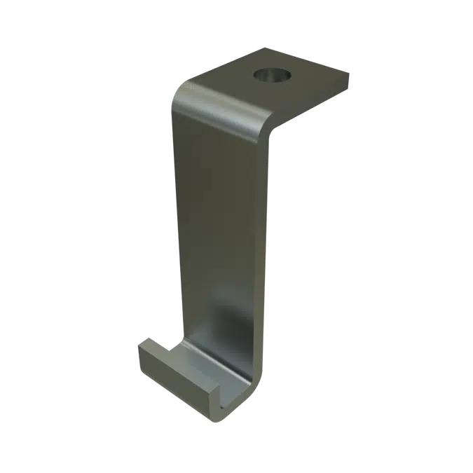 BIM objects - Free download! P5560 - 1 Hole, "Z" Shape Fitting | BIMobject