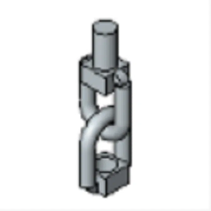 BIM objects - Free download! M2137, M2150 - Swivel Hangers | BIMobject
