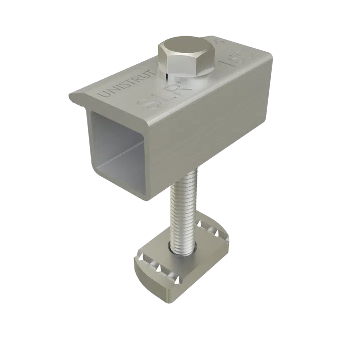 BIM objects - Free download! SLR150 - Aluminum Anodized Middle Clamp ...