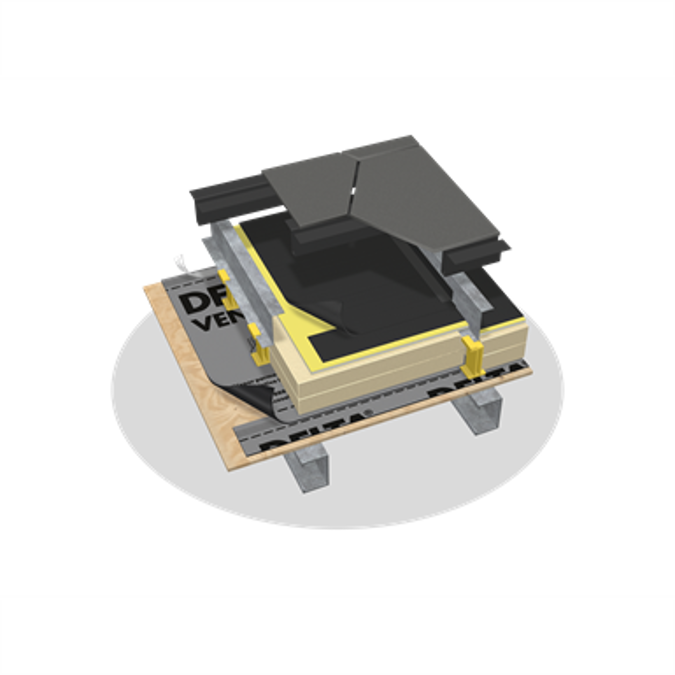 BIM object - ดาวน์โหลดฟรี! DELTA®-FASSADE S Water-resistive Barrier for ...