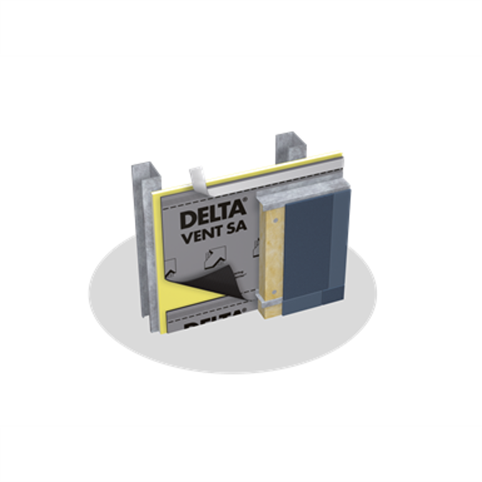 BIM objects - Free download! DELTA®-FASSADE S Water-resistive Barrier ...