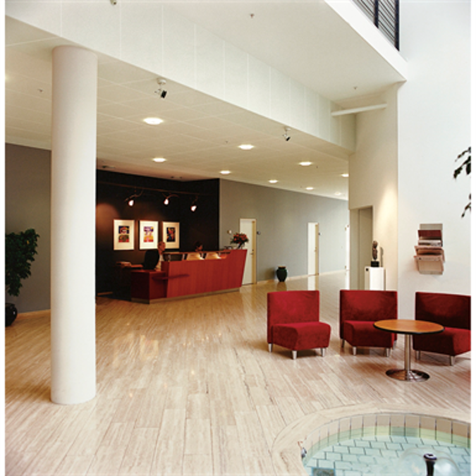 BIM objects - Free download! Ecophon Focus™ Fixiform Ds | BIMobject