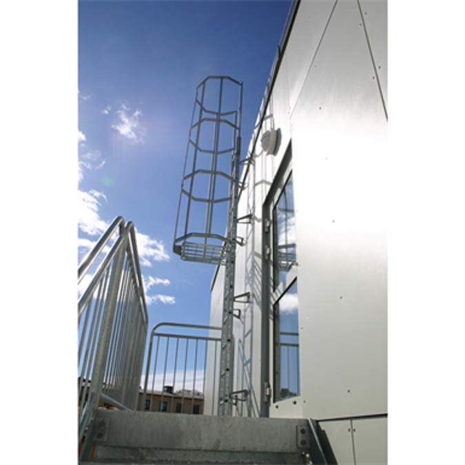 BIM objects - Free download! Cat ladder with bracket set 300 mm | BIMobject