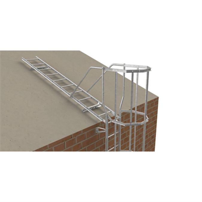 BIM objects - Free download! Cat ladder with bracket set 300 mm | BIMobject