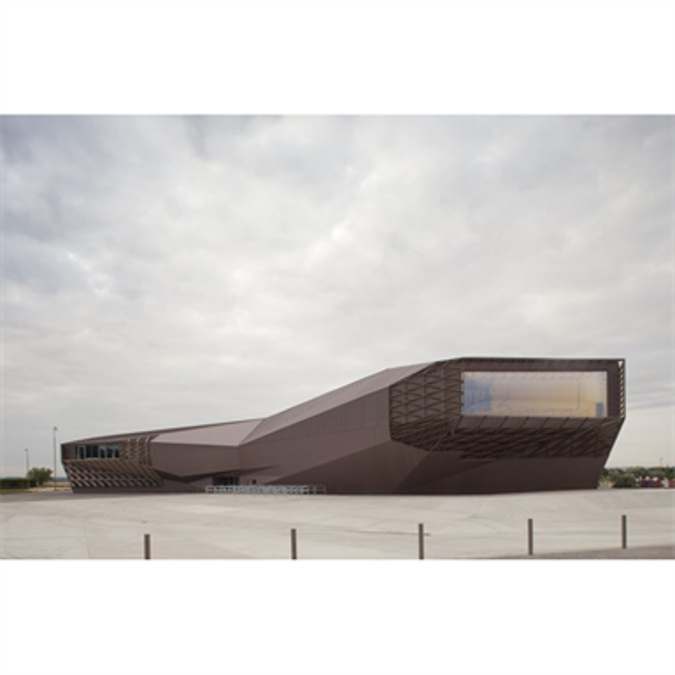 BIM objects - Free download! ZINC cladding - VMZINC Standing seam ...