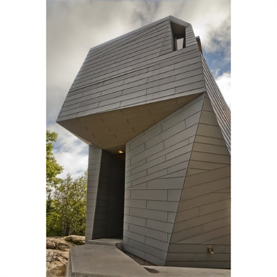 BIM 객체 - 무료로 다운로드하세요! ZINC cladding - VMZINC Overlapping panel | BIMobject