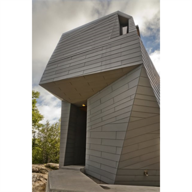 BIM-objecten – gratis downloaden! ZINC cladding - VMZINC Flat lock ...