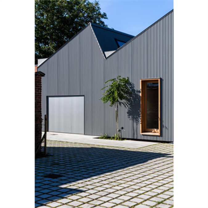 BIM objekty – zdarma ke stažení! ZINC cladding - VMZINC Sine wave ...