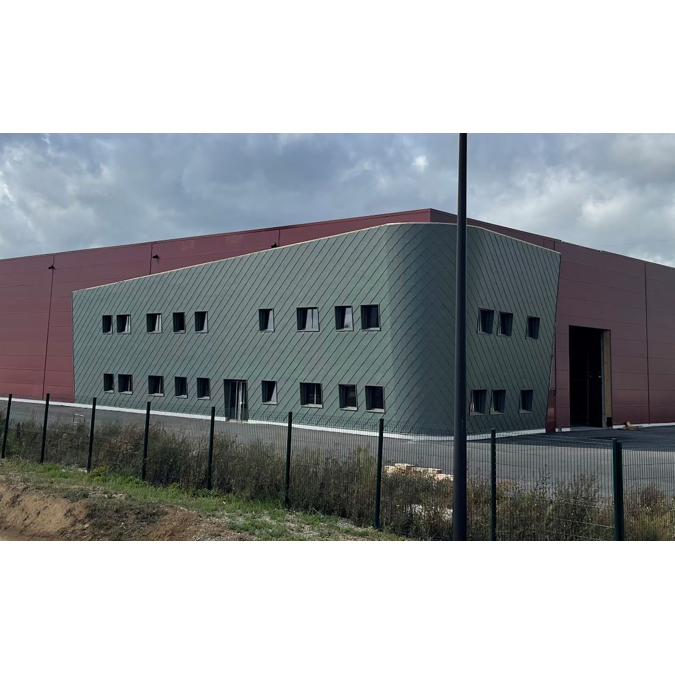 BIM objects - Free download! VMZINC-Square Shingle-400x400-Non aligned ...