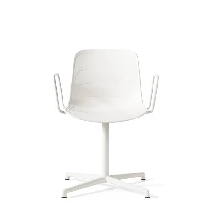 BIM object - ดาวน์โหลดฟรี! Grade Armchair Swivel base 4 legs | BIMobject