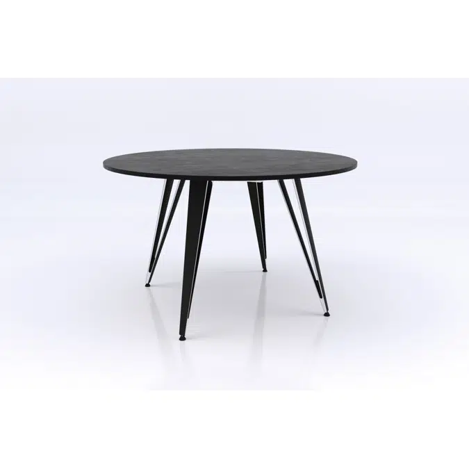 BIM objects - Free download! Attach Table H90 D150 | BIMobject