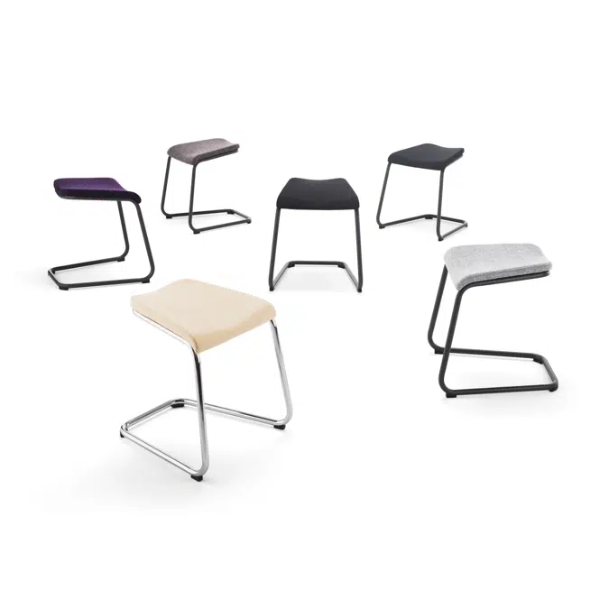 BIM objects - Free download! Add Stool 46 | BIMobject