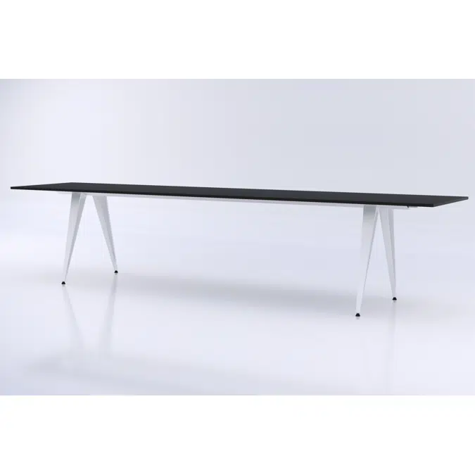 BIM objects - Free download! Attach Table H90 420x90 | BIMobject