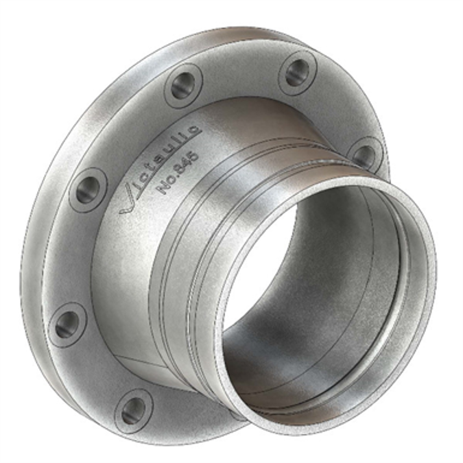 BIM objects - Free download! Vic Ansi Class 150 Flange Adapter Nipple ...